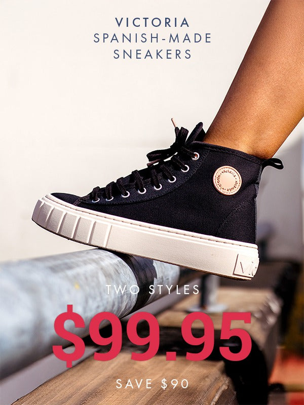SALE – $99.95 for Spanish-made canvas sneakers! – Frames Footwear