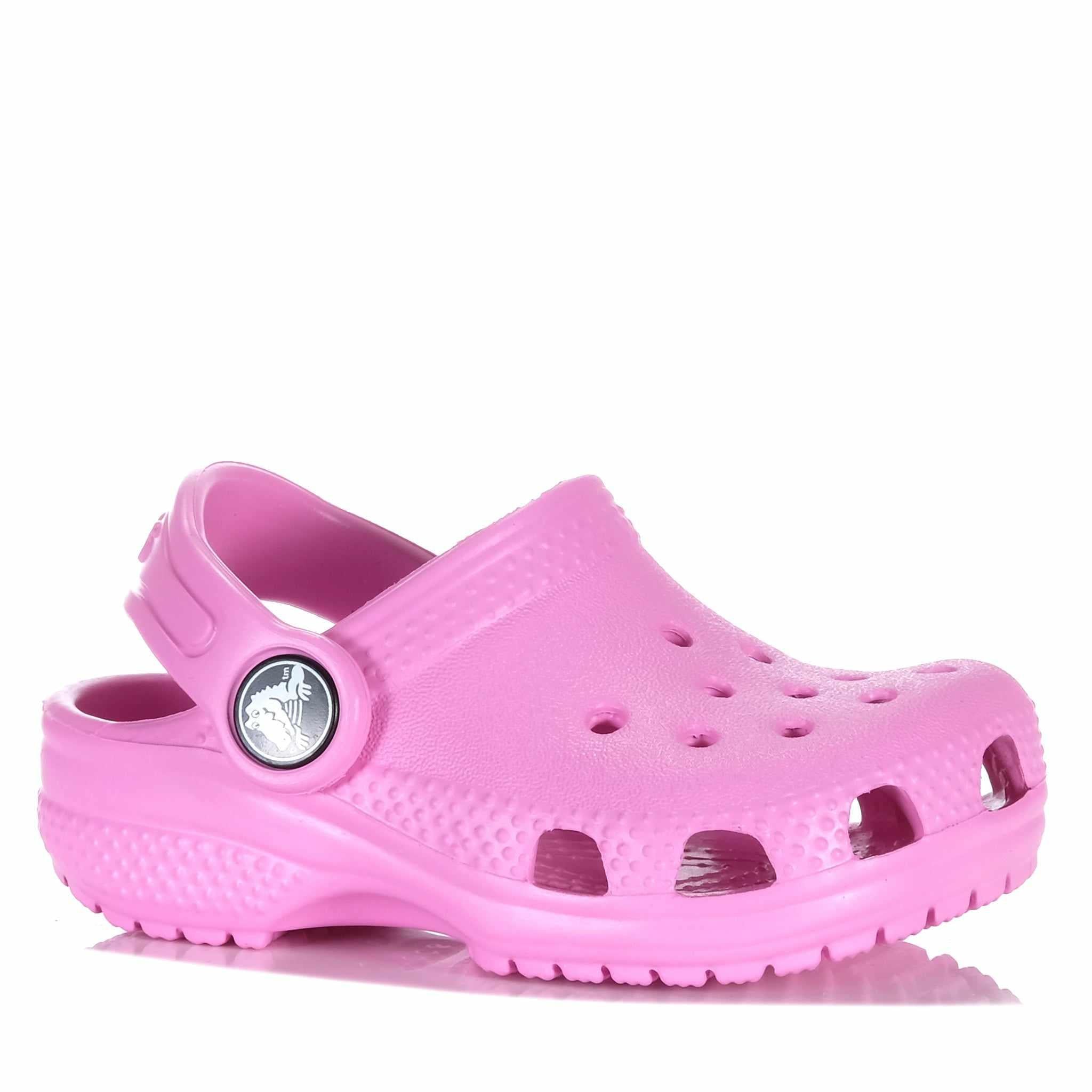 Crocs Classic Clog Toddlers Taffy Pink | Frames Footwear